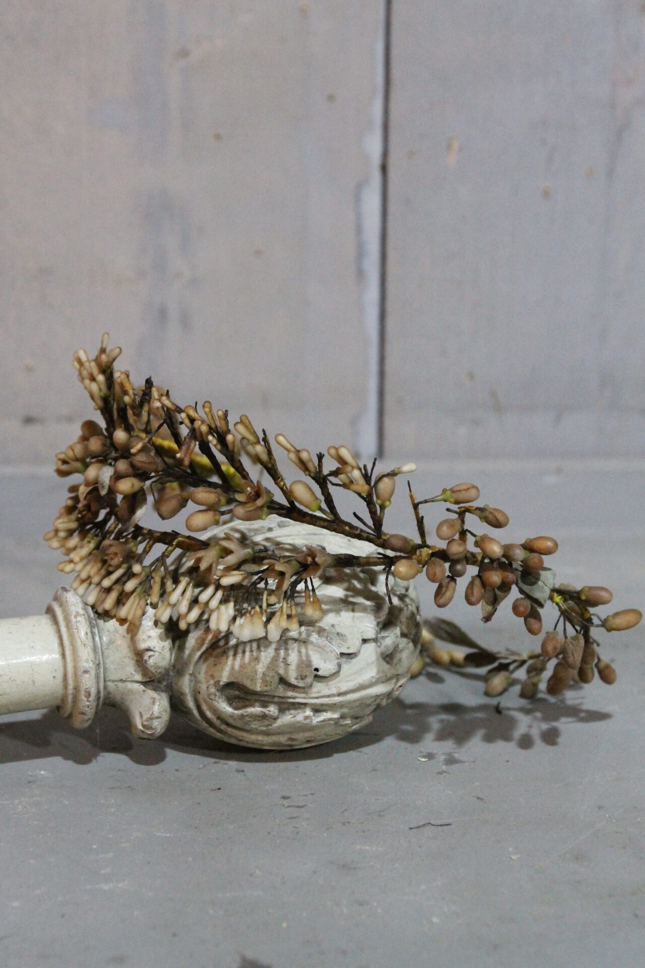 Antique French wax crown - Den Terugblik